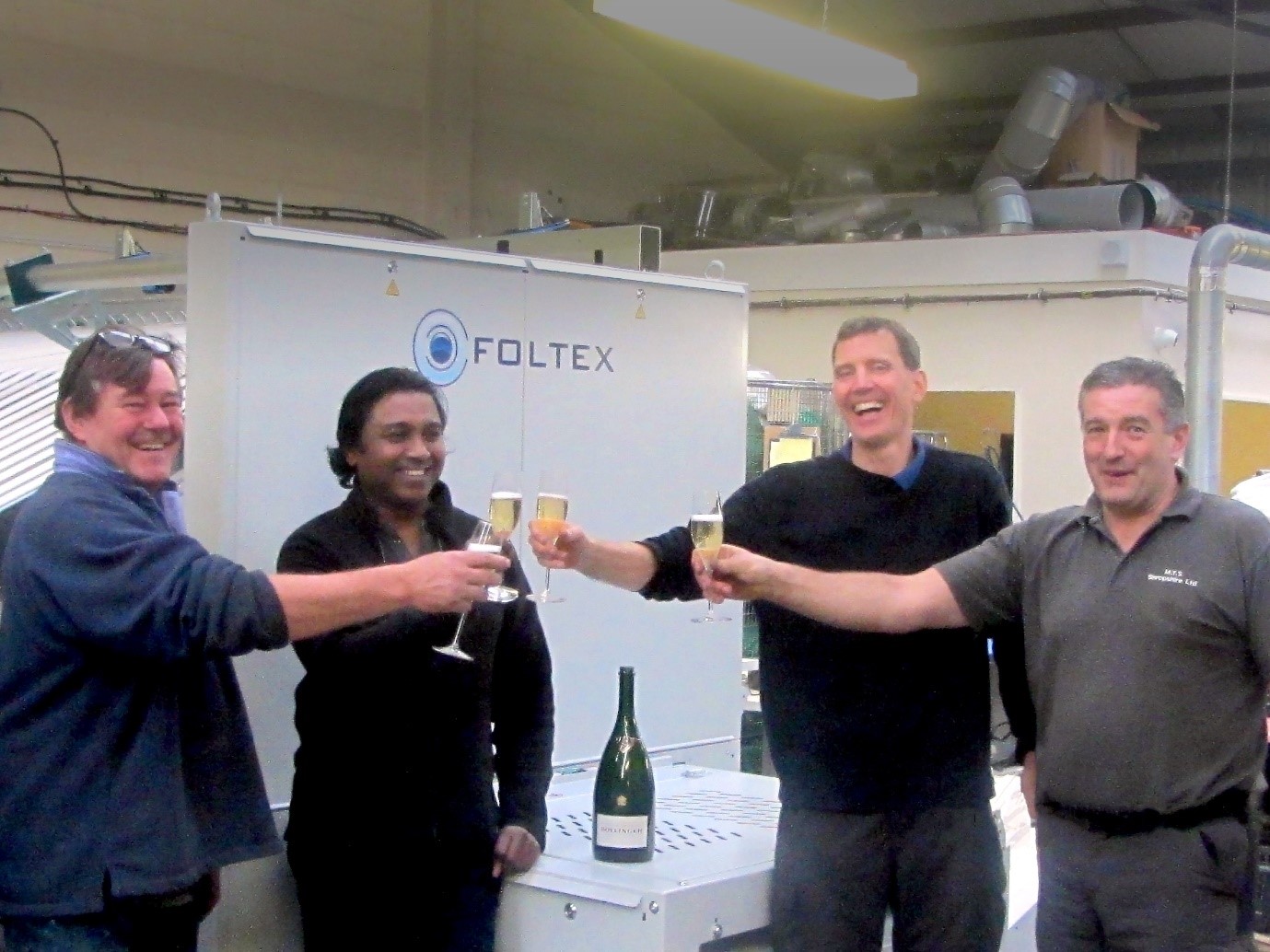 100th Foltex Installation in the UK - Laundryquip