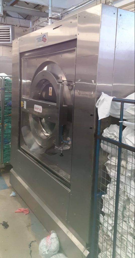 One Lavamac LH1200 washer extractor, 120kgs capacity - Laundryquip