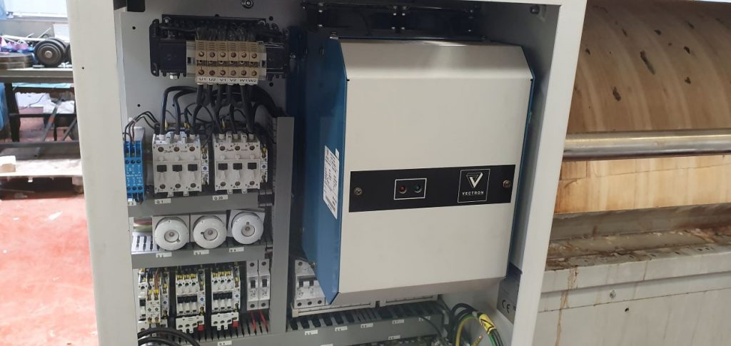 Jensen Jenroll EX12, three roll ironer, steam heated. - Laundryquip