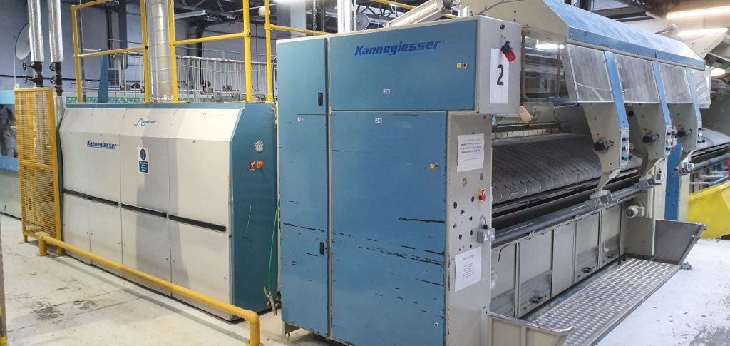 Kannegiesser EMT-S Three Station Flatwork Feeder | Laundryquip