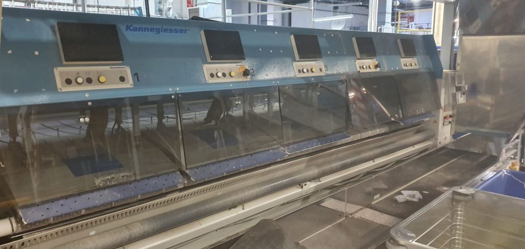 Kannegiesser Model EML-5-2 Small Piece Feeder | Laundryquip