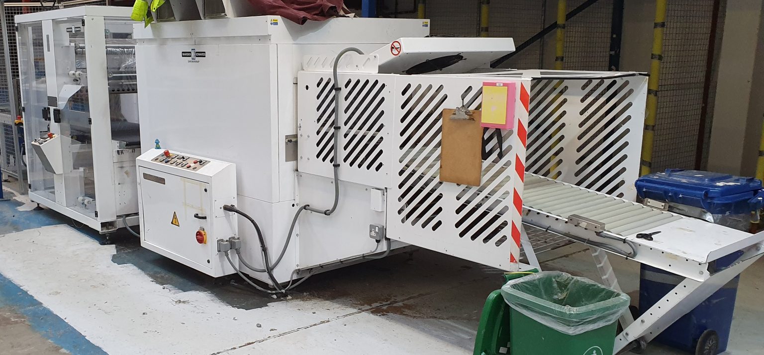 Marden Edwards Sealing and Shrink-wrapping Unit | Laundryquip